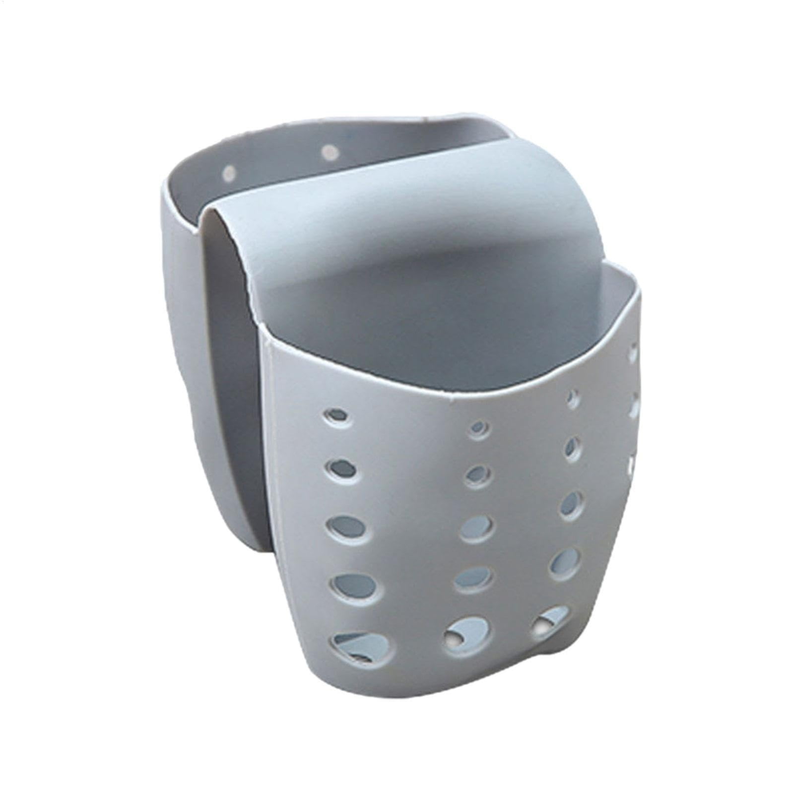 Sponge Holder for Sink Drain Strainer Sponge Organizer with Drain Holes ...