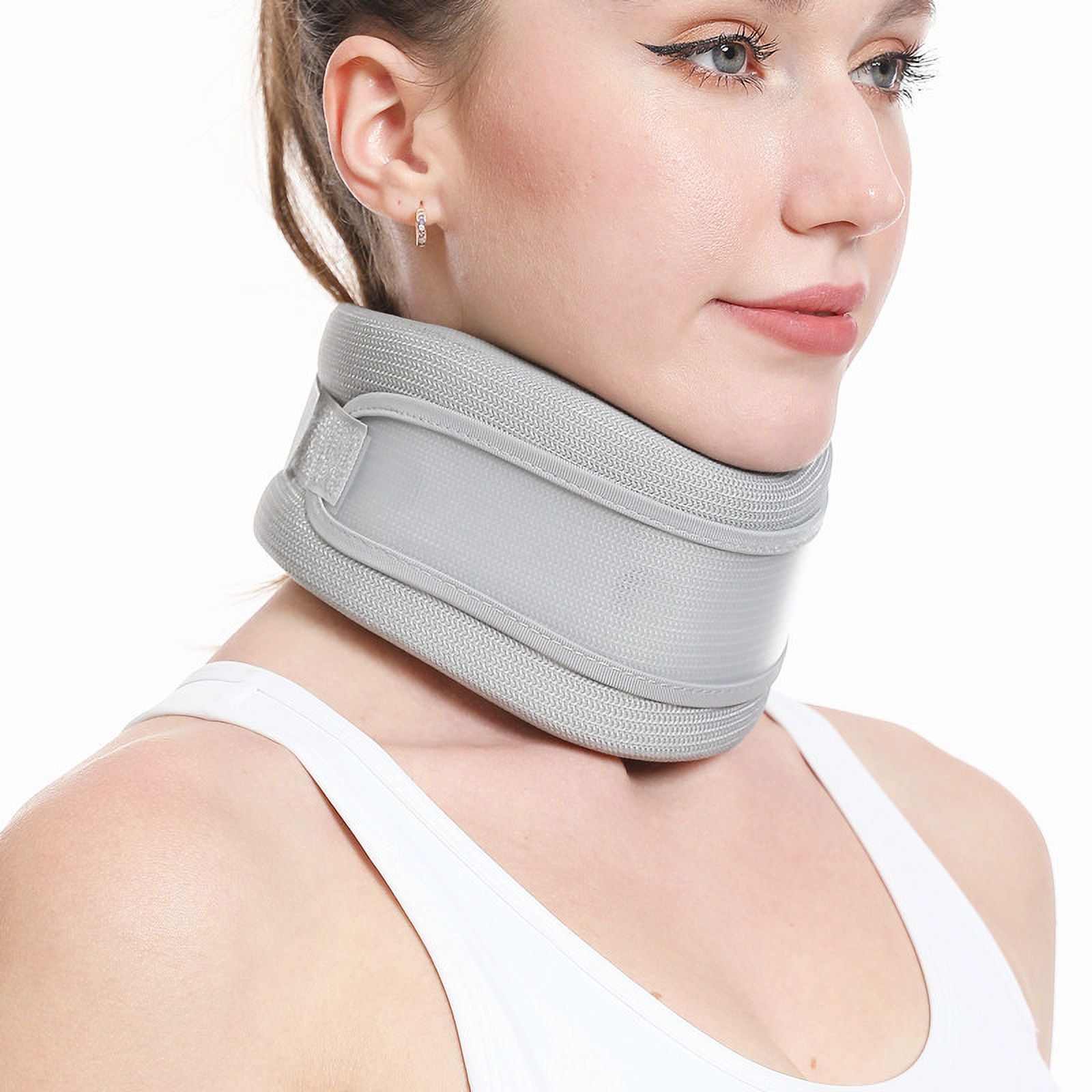 Sponge Neck Protector Perforated Breathable Ice Silk Neck Bracer Anti ...