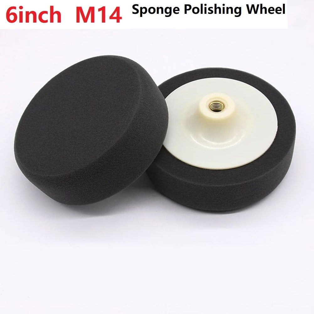 Sponge Polishing Pad 6\\\'\\\' 14mm Bore Compound Polishing Head Sponge ...