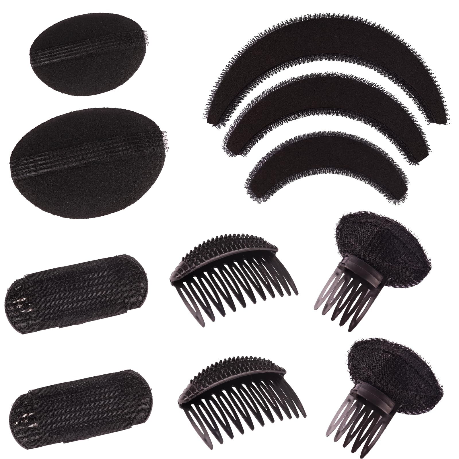 Sponge Volume Hair Bases Set Bump it Up Inserts Hair Styling Tools Bump ...