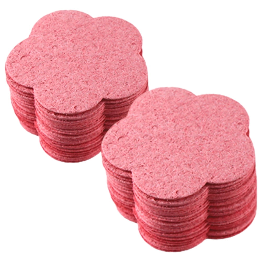 Sponge for Facial Cleansing Sponges Washing Face 50 Pcs Natural ...