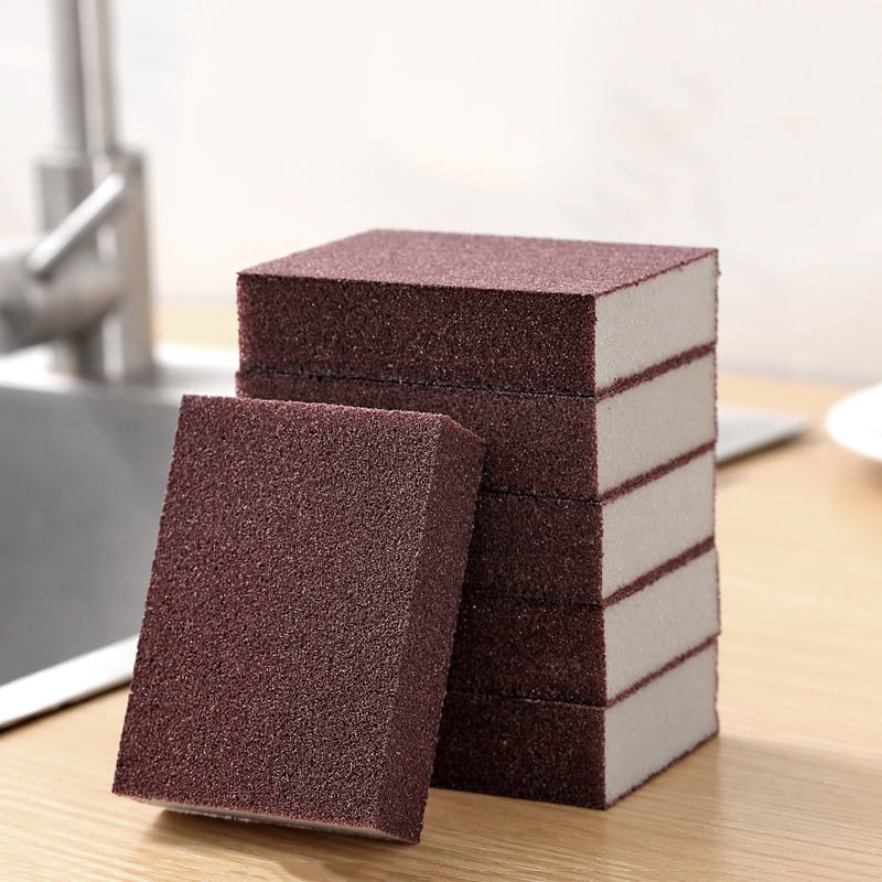 Sponge for scrubbing pots, dishes, kitchen utensils, stain removal ...