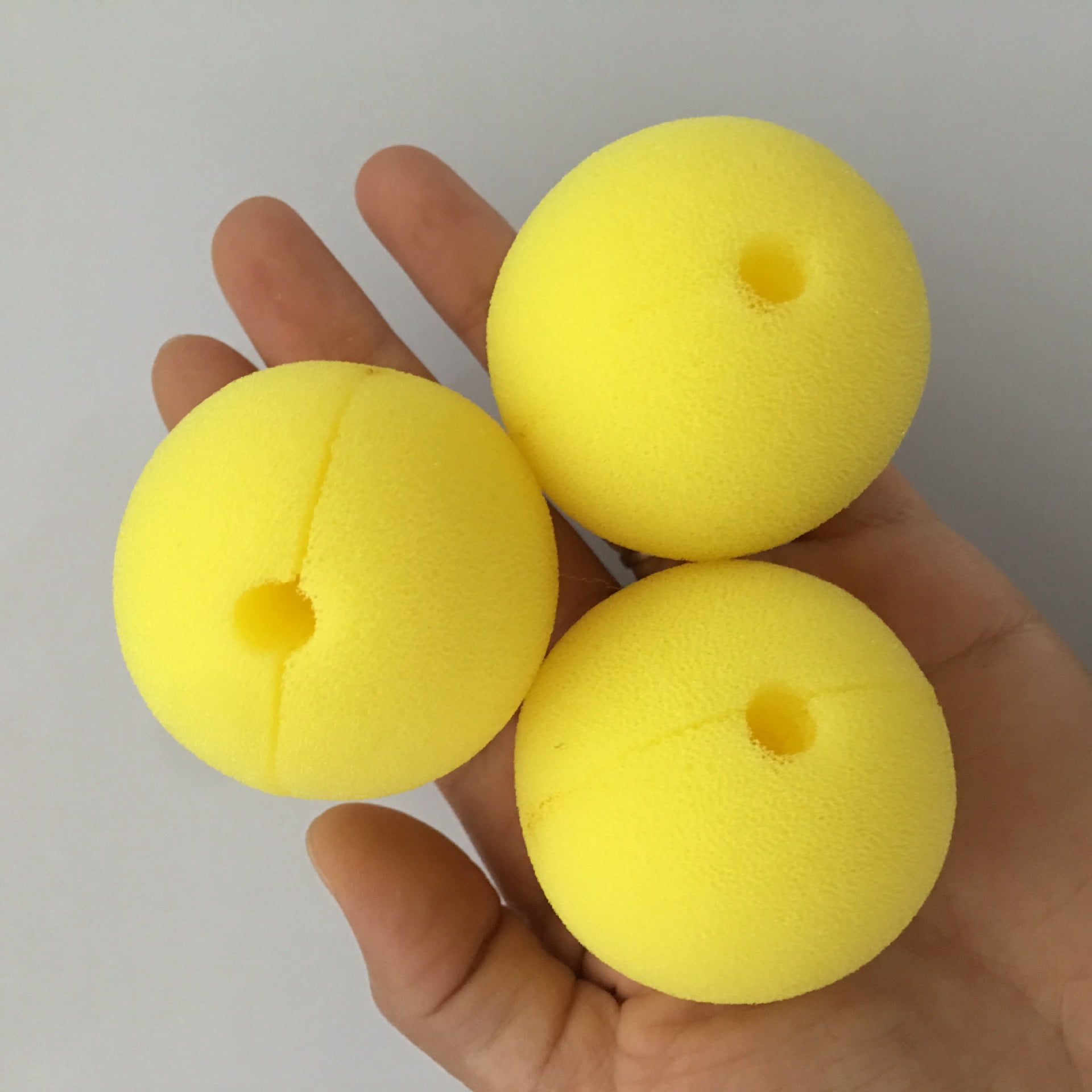 Sponge Yellow Sponge Ball Clown Nose Sponge Magic Props Polyurethane