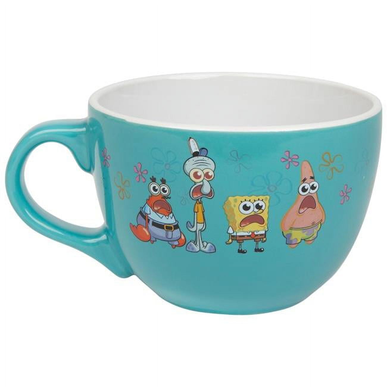 SpongeBob Squarepants 24oz Ceramic Soup Mug - Walmart.com
