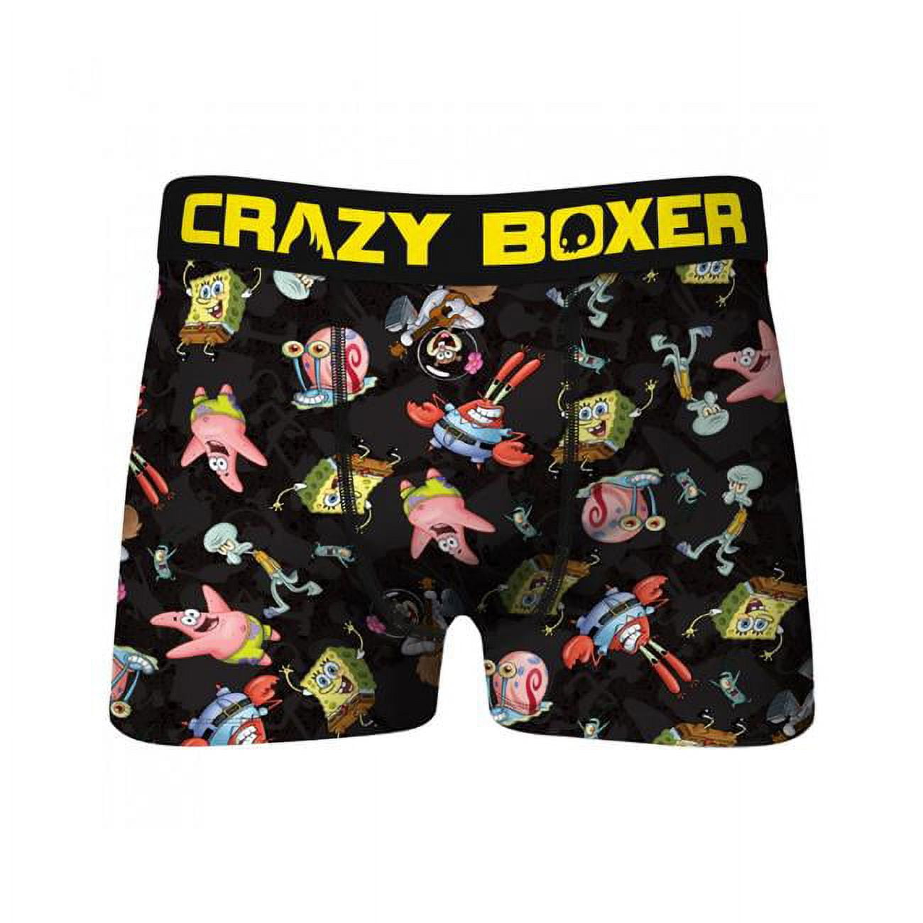 SpongeBob 818929-large 36-38 Crazy Boxers SpongeBob SquarePants ...