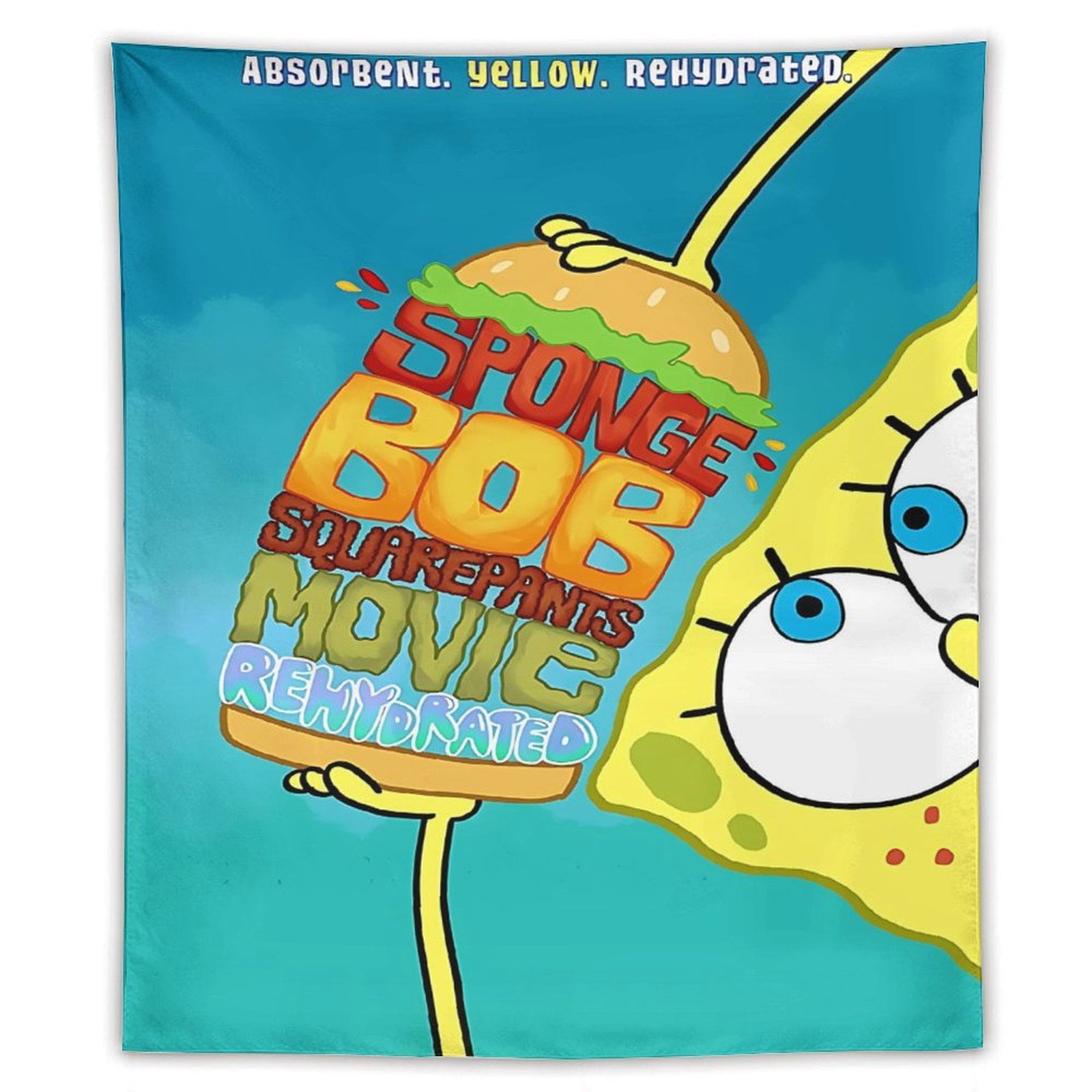 SpongeBob Bag (4) Funny Cartoon Tapestry – A Trendy Wall Decoration for ...