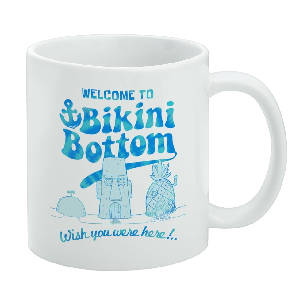SpongeBob Bikini Bottom Welcome Ceramic Coffee Mug, Novelty Gift Mugs ...