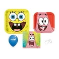 SpongeBob Birthday Party Supplies Bundle with Lunch Plates, Cake Plates ...