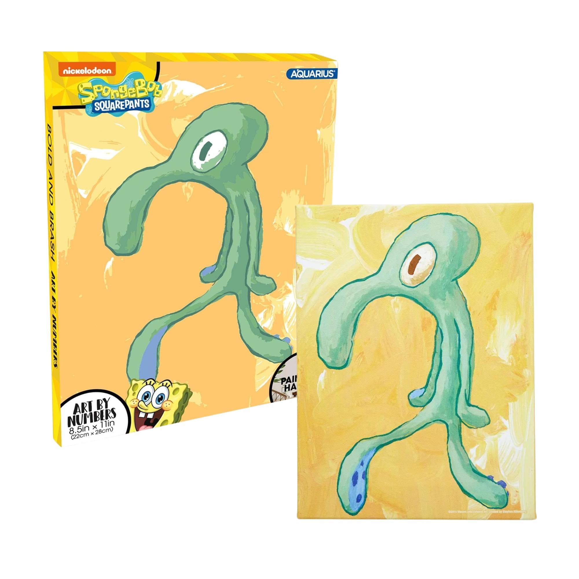 SpongeBob Bold and Brash Art By Numbers Painting Kit - Walmart.com