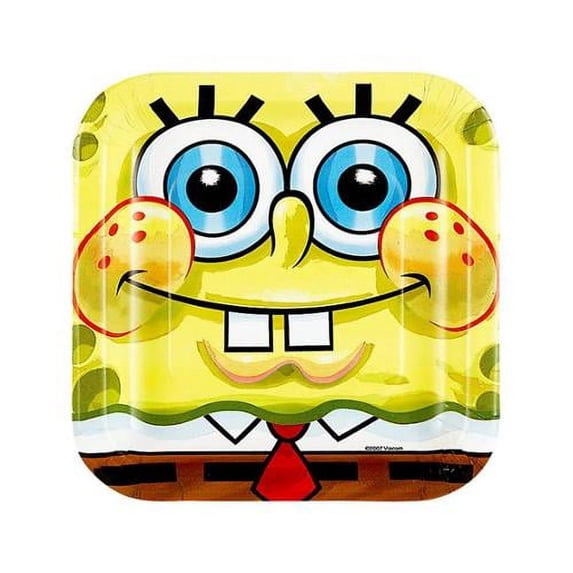 SpongeBob Buddies Dessert Plates (8) - Walmart.com