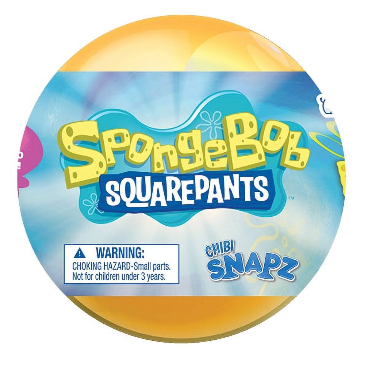 Chibi Snapz SpongeBob Squarepants Capsule Action Figures - Walmart.com