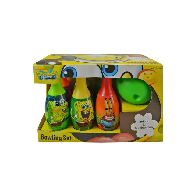 SpongeBob Child Bowling Set - Walmart.com