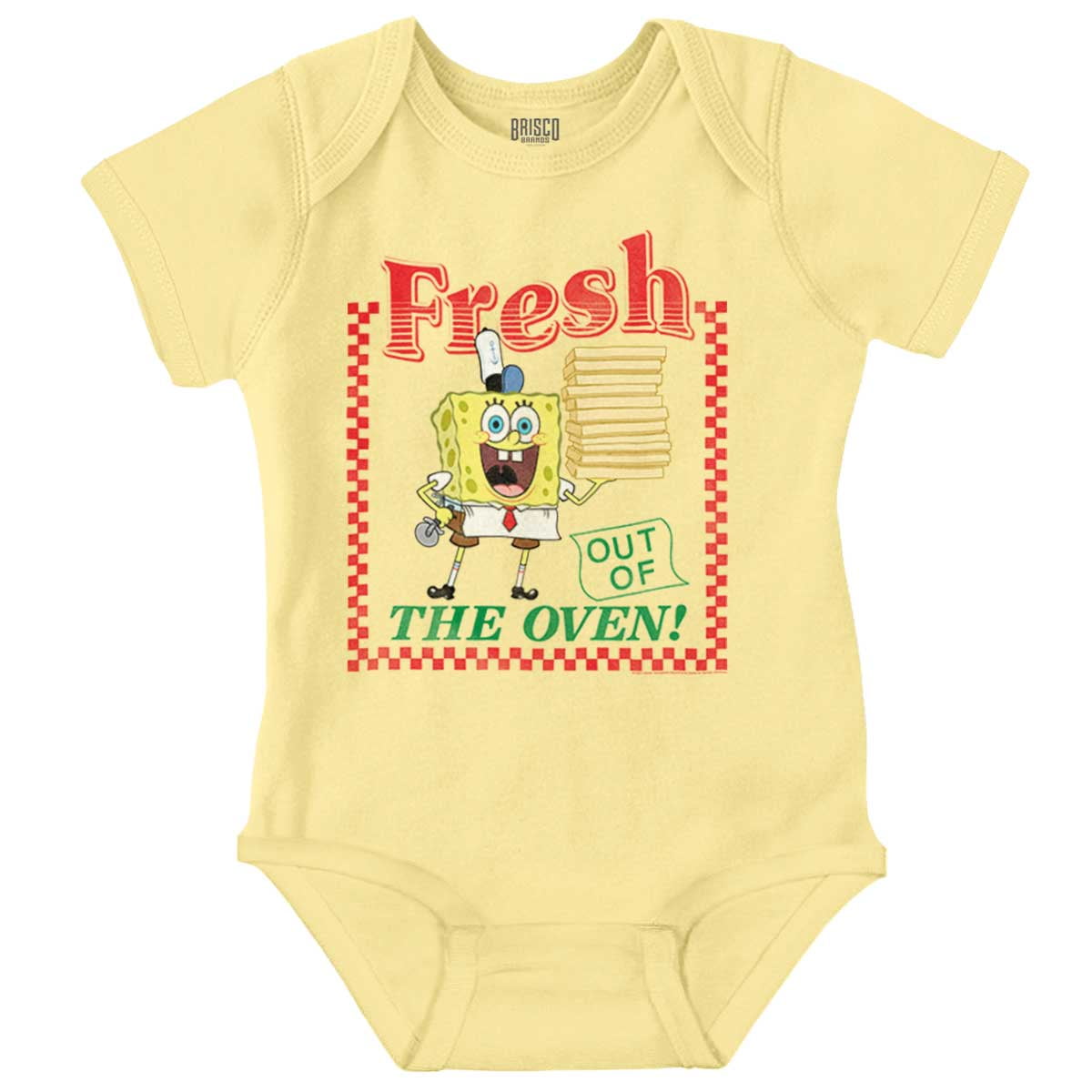SpongeBob Fresh Krusty Krab Pizza Romper Boys or Girls Infant Baby ...