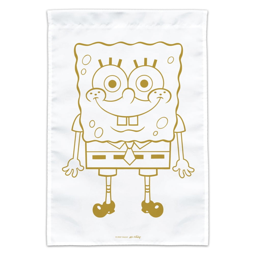 SpongeBob Full Front Garden Yard Flag - Walmart.com