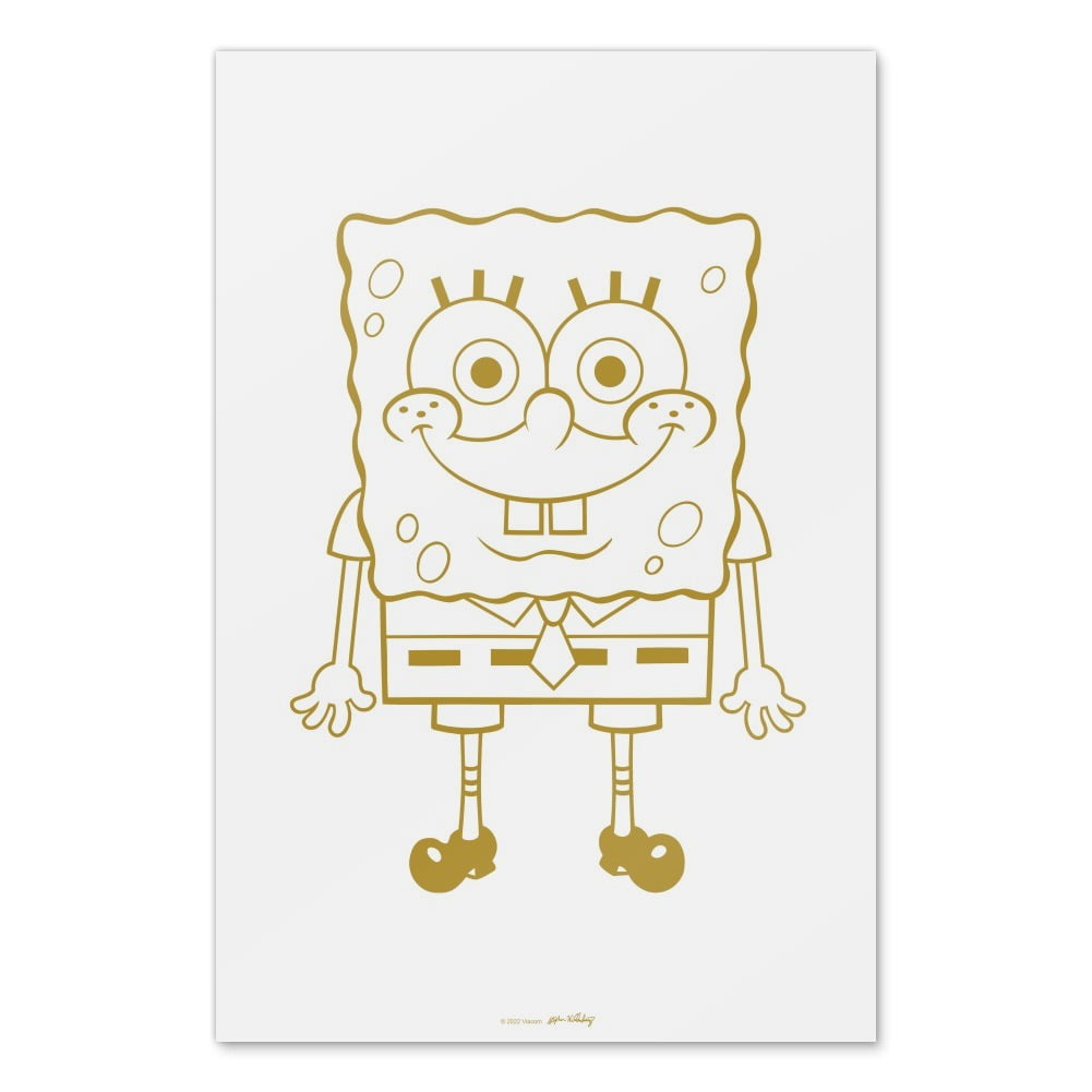 SpongeBob Full Front Home Business Office Sign - Walmart.com