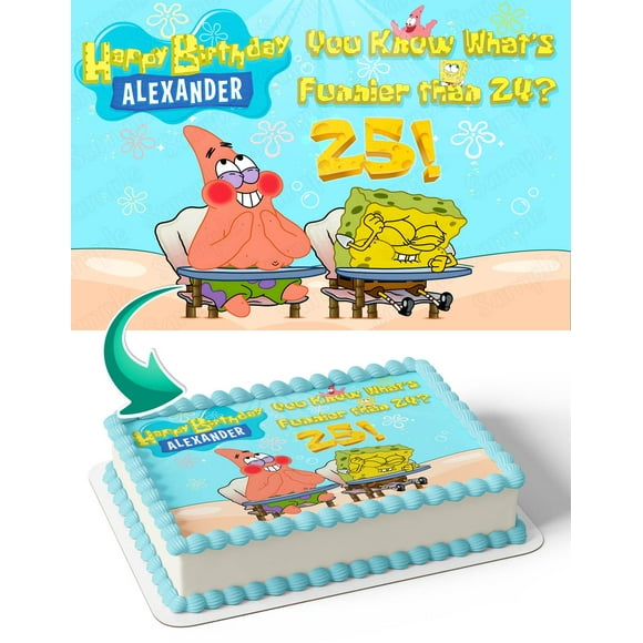 Spongebob Decorative Baking in SpongeBob Party Supplies - Walmart.com