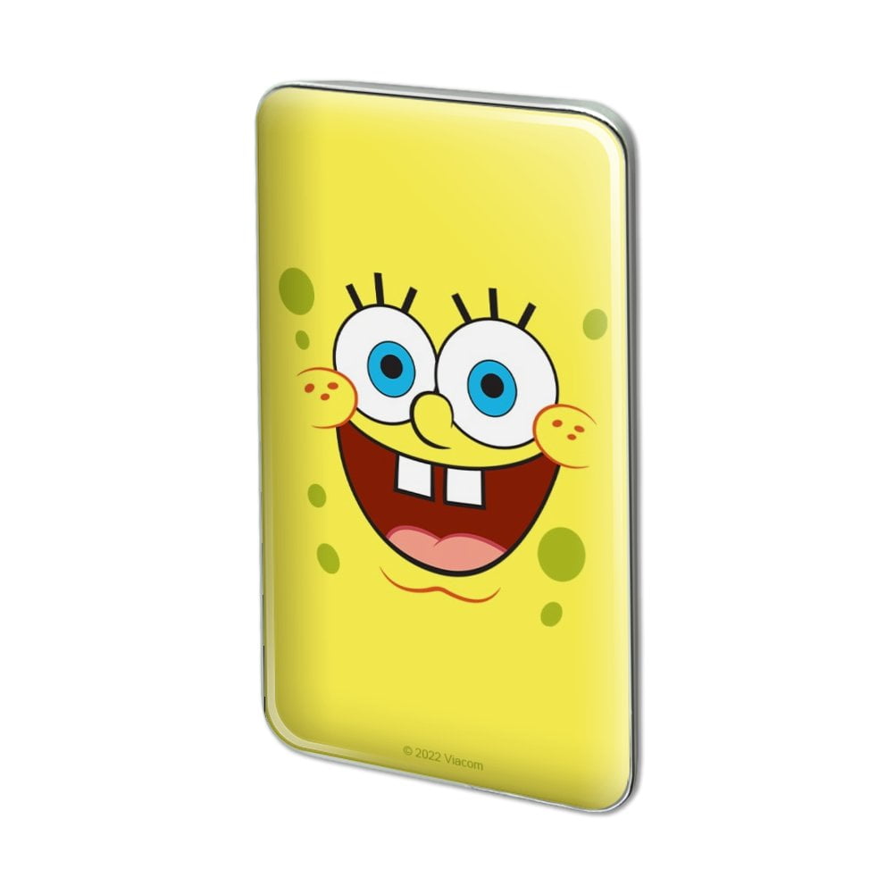 SpongeBob Goofy Smile Face Metal Rectangle Lapel Hat Pin Tie Tack ...