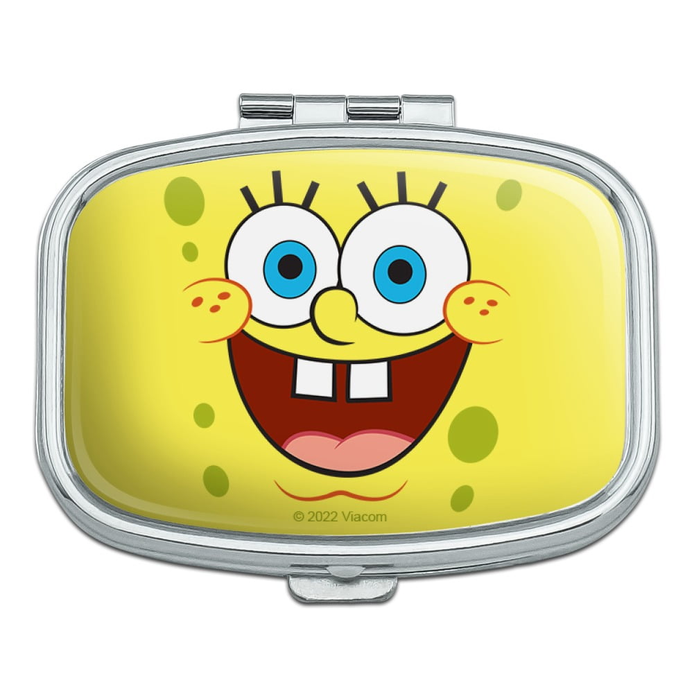 SpongeBob Goofy Smile Face Rectangle Pill Case Trinket Gift Box ...