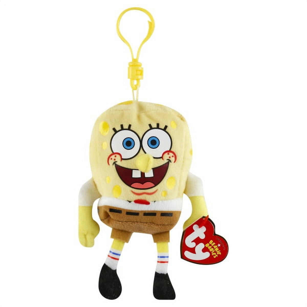 SpongeBob Keychain Beanie Baby 2006 - Walmart.com