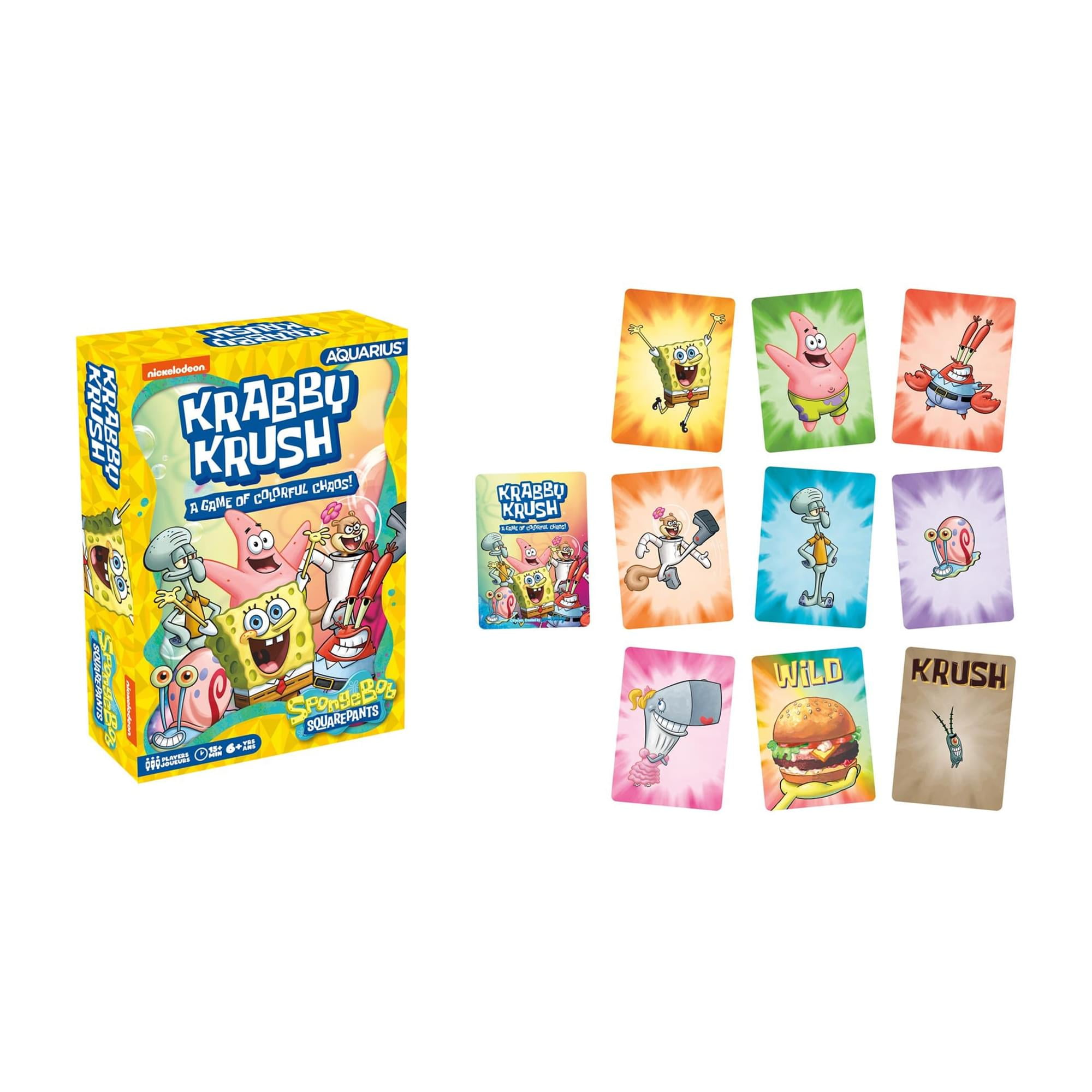 SpongeBob Krabby Krush Card Game - Walmart.com