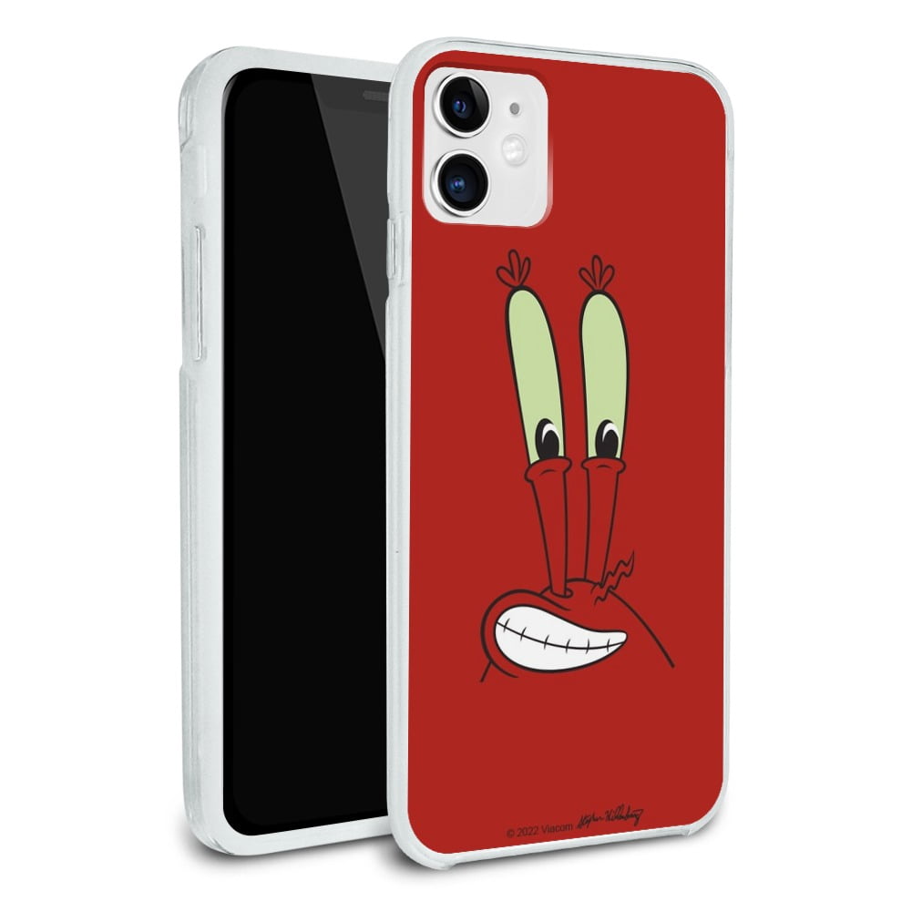 SpongeBob Mr. Krabs Face Protective Slim Fit Hybrid Rubber Bumper Case ...