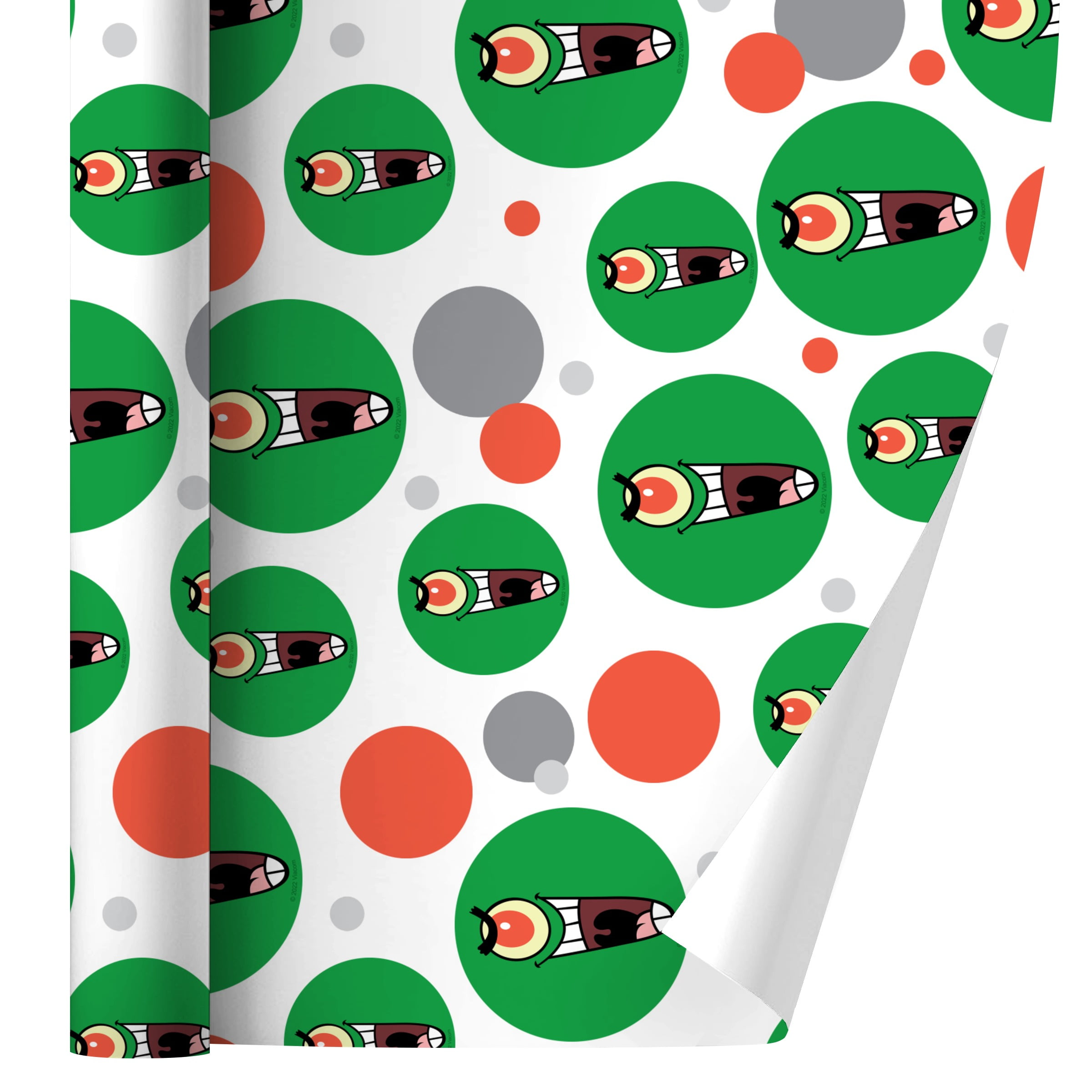 SpongeBob Plankon Face Gift Wrap Wrapping Paper Roll - Walmart.com