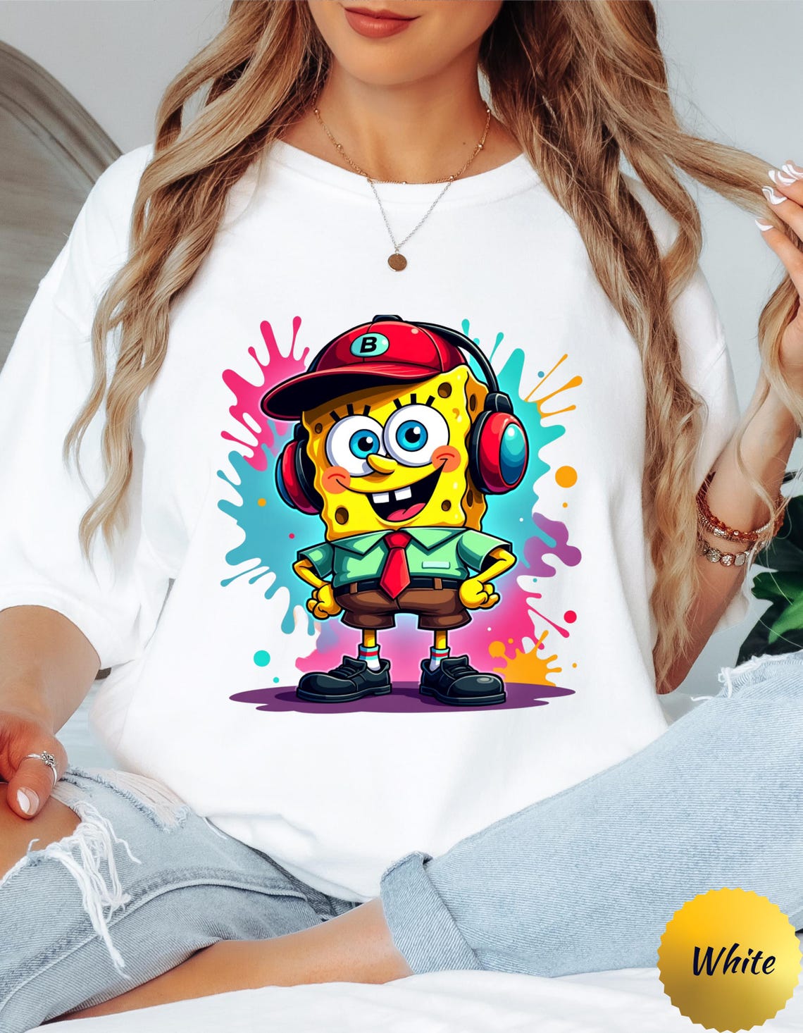 SpongeBob Shirt, Cartoon Anime, Funny Cartoon, Spongebob Birthday Shirt ...