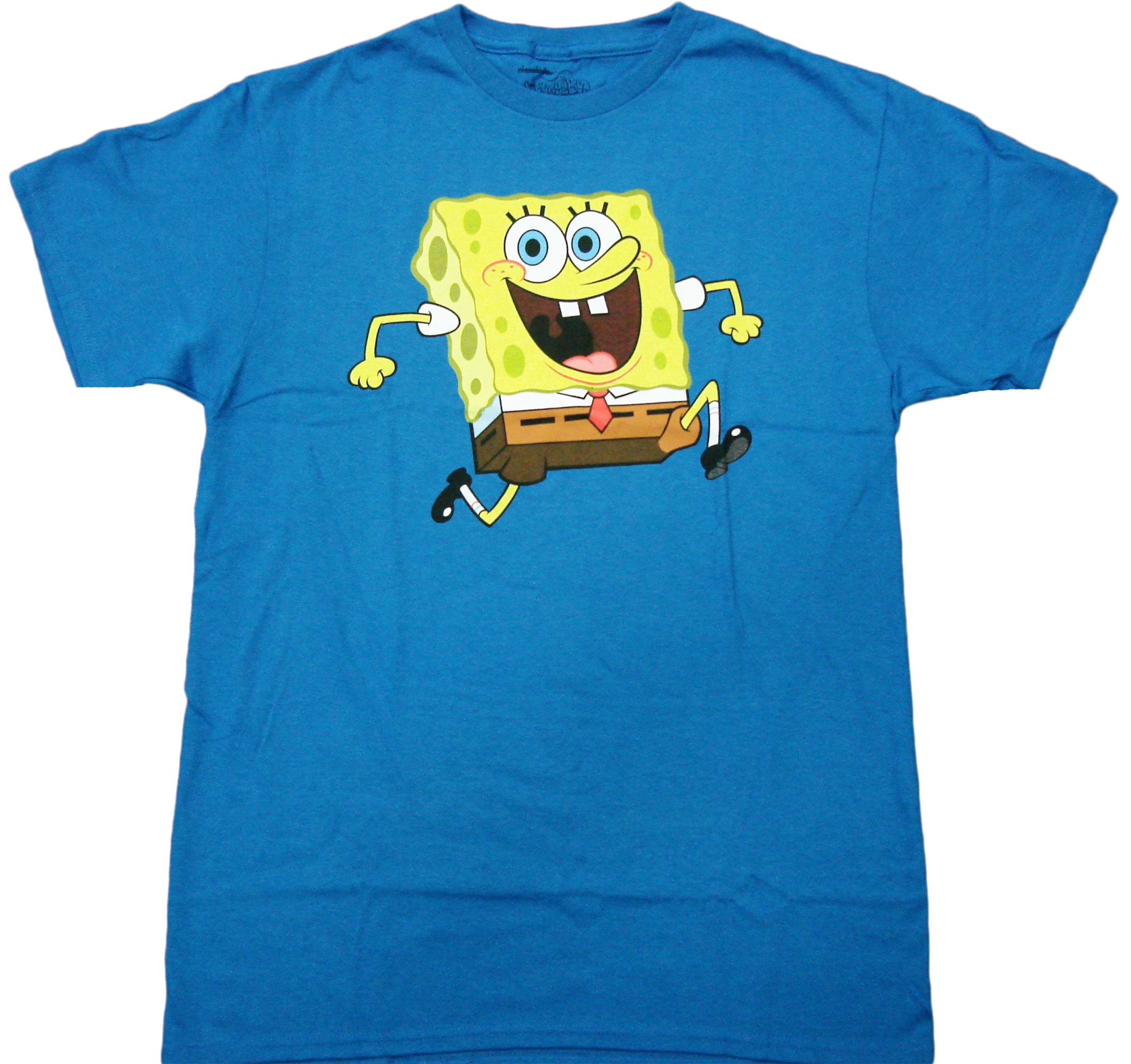 SpongeBob - Sponge Bob Reversable Adult T-Shirt - Walmart.com