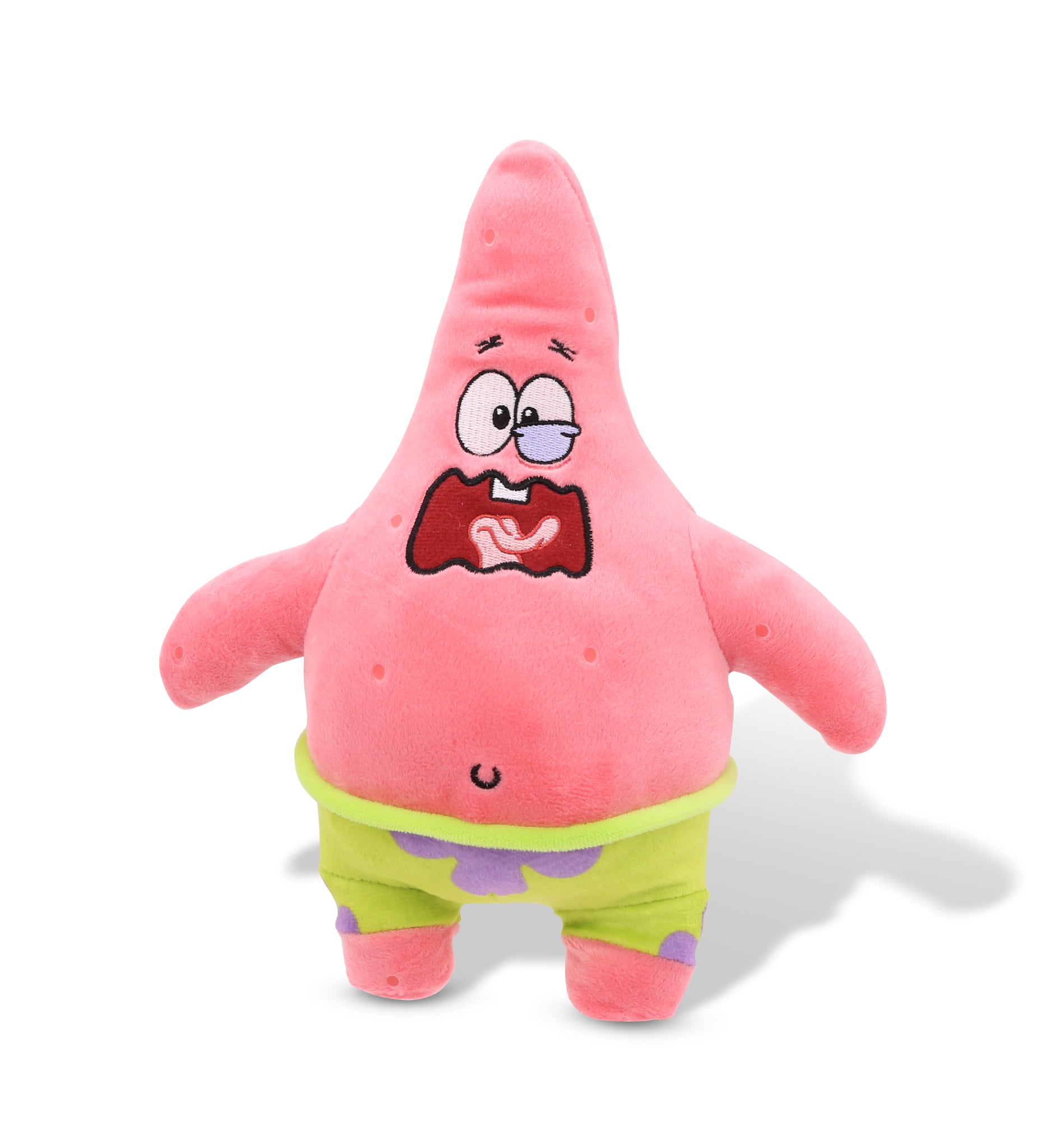 SpongeBob SquarePants 11" Exsqueeze Me Patrick Burp Plush Toy - Walmart.com