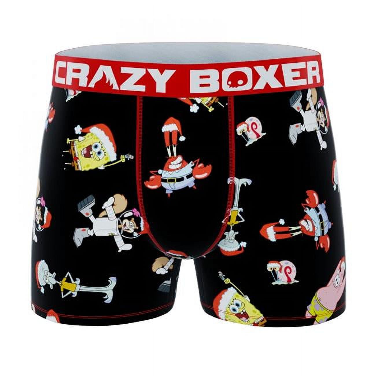 SpongeBob SquarePants 853006-ge-40-42 Crazy Boxers SpongeBob ...