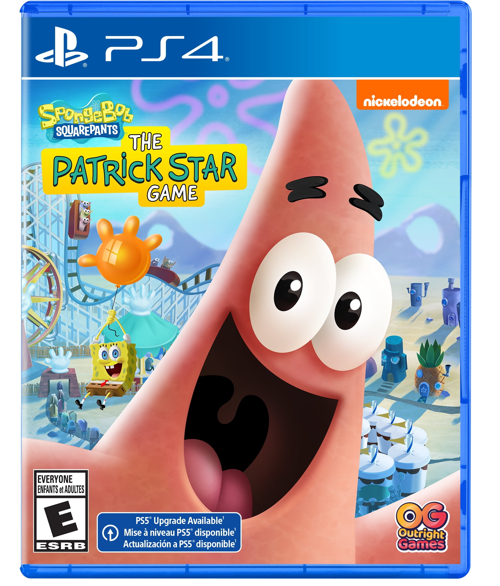 SpongeBob SquarePants - A Patrick Star Game, PlayStation 4 - Walmart.com