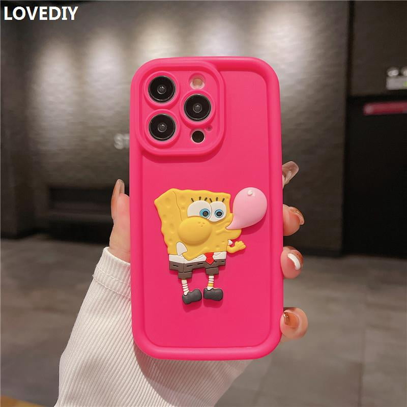 SpongeBob SquarePants Balloon Cover For iPhone 15 Pro Max 7 8 X XS XR ...