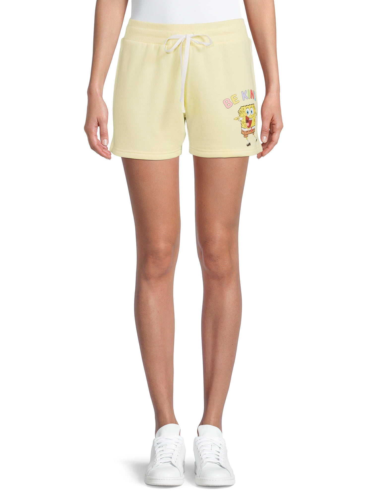 SpongeBob SquarePants Be Kind Easy Juniors Short - Walmart.com