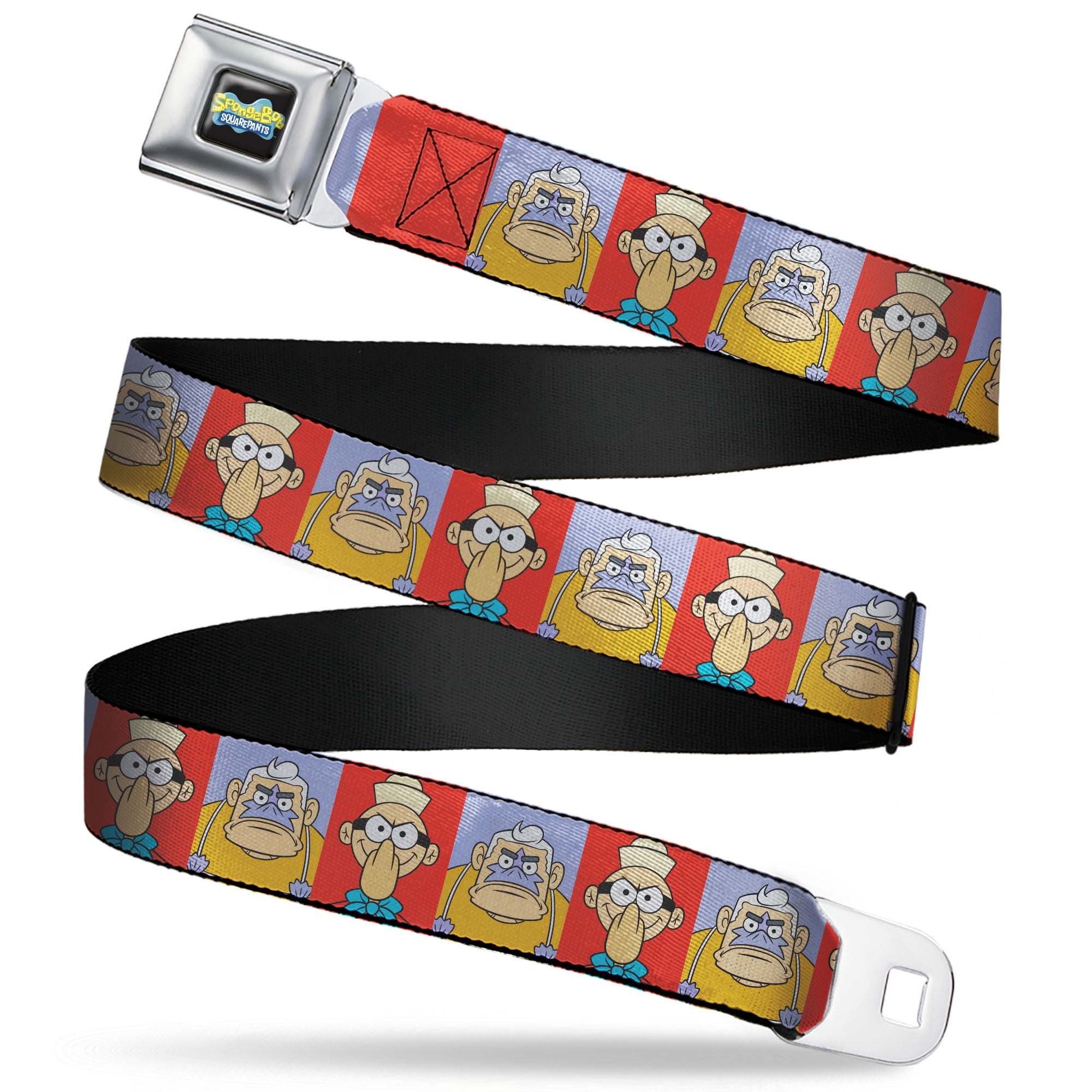 SpongeBob SquarePants Belt, Seatbelt Buckle Belt, Barnacle Boy and ...