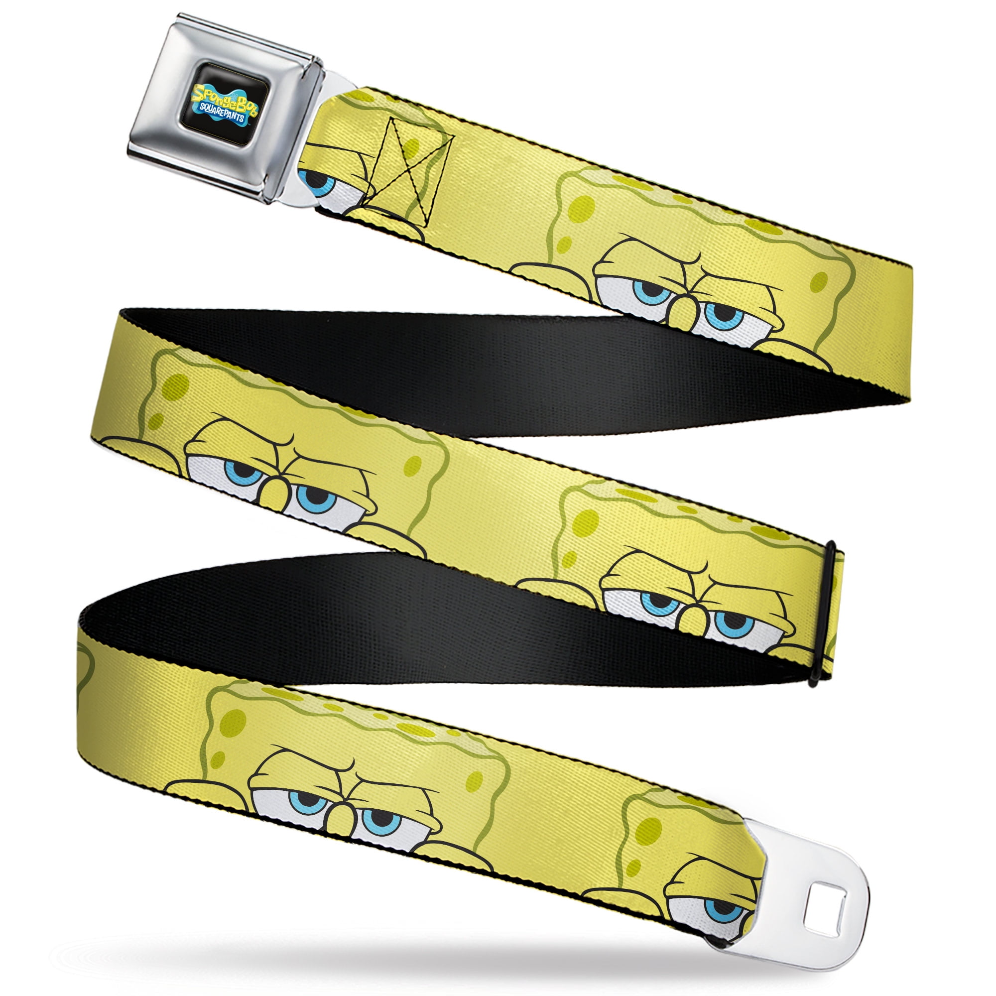 SpongeBob SquarePants Belt, Seatbelt Buckle Belt, Spongebob Squarepants ...