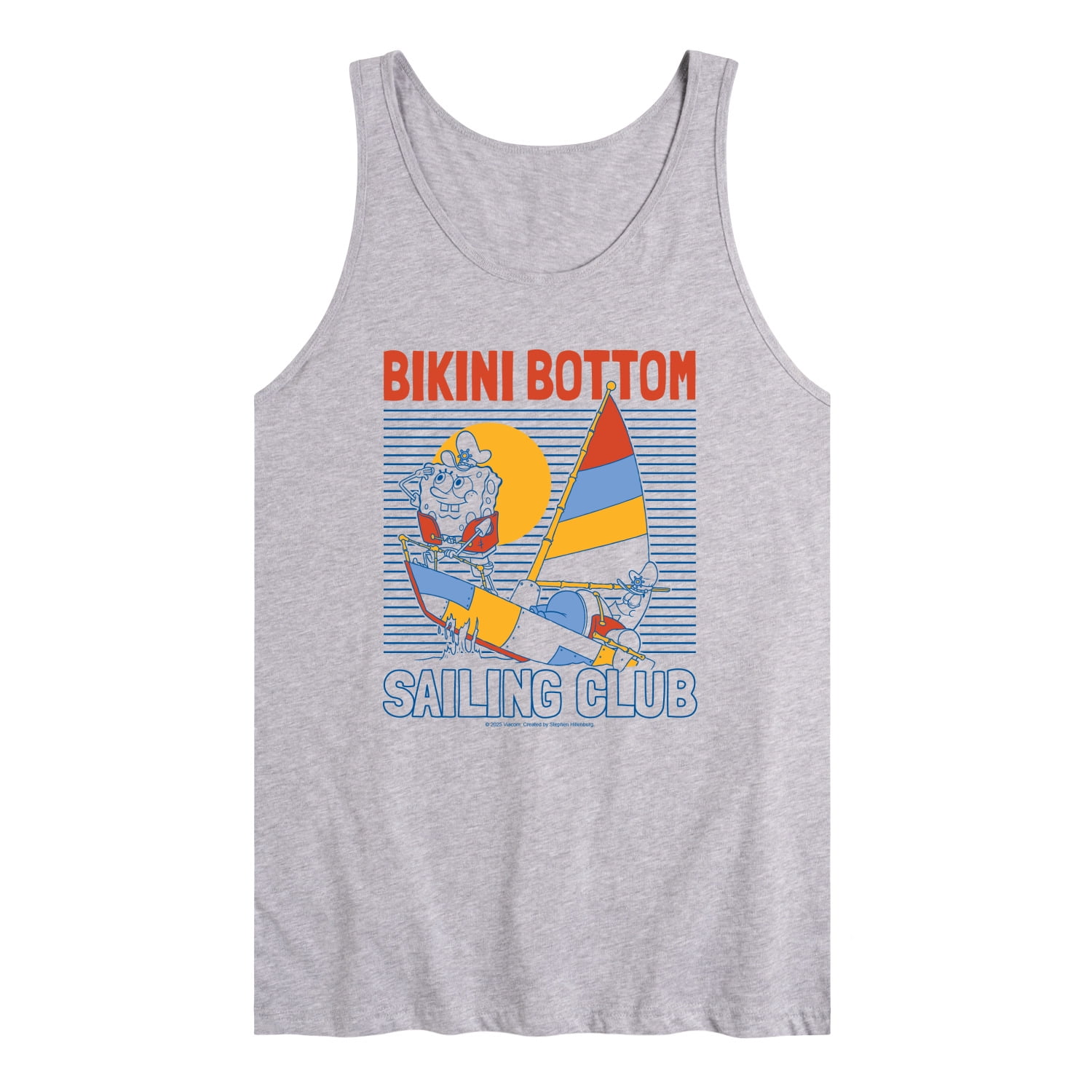 SpongeBob SquarePants - Bikini Bottom Sailing Club - Men's Sleeveless ...