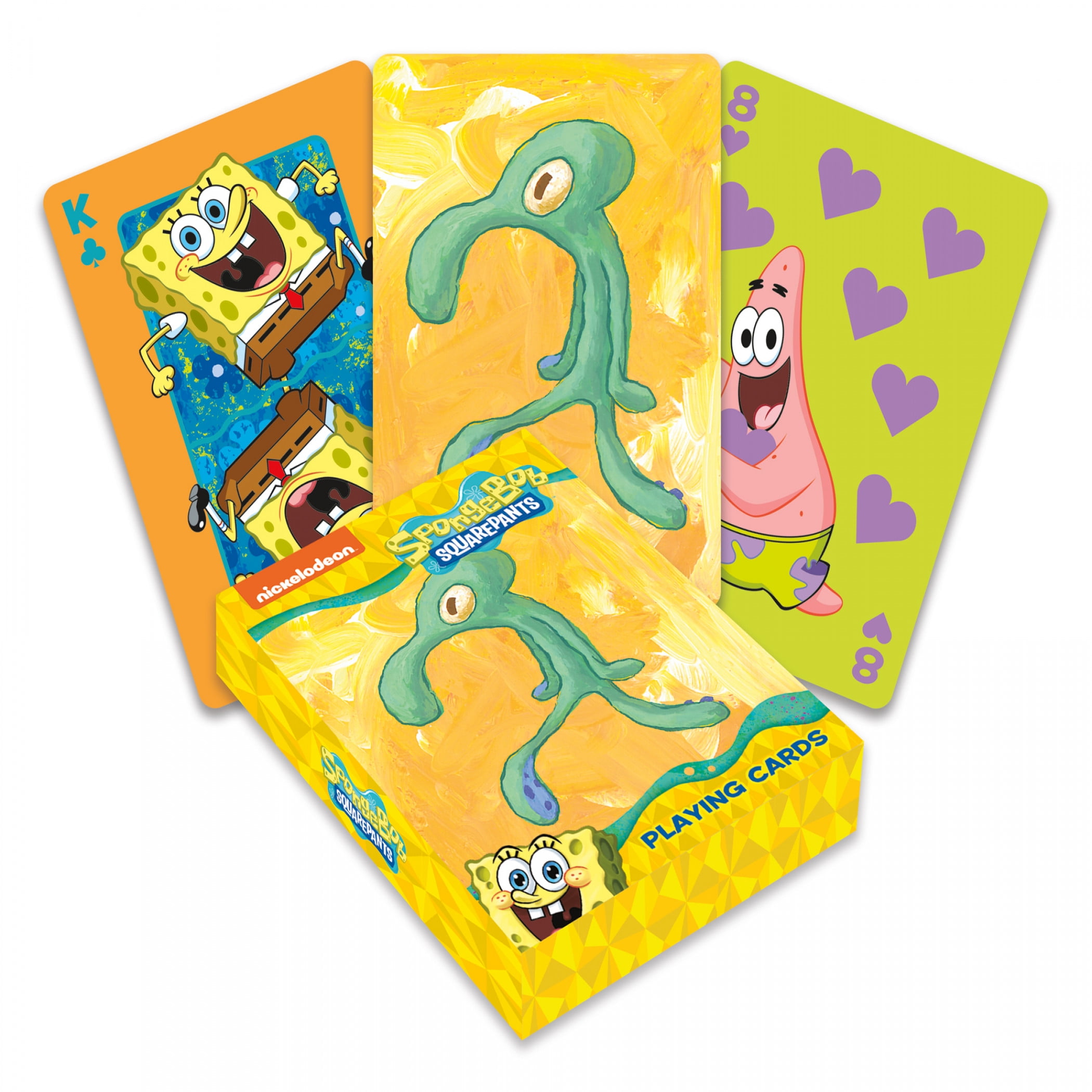 SpongeBob SquarePants Bold and Brash Deck of Playing Cards - Walmart.com