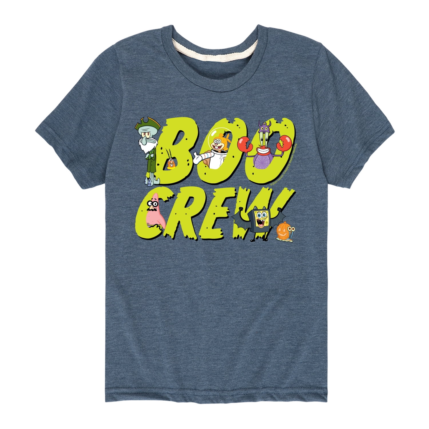 SpongeBob SquarePants - Boo Crew - Toddler & Youth Short Sleeve Graphic ...