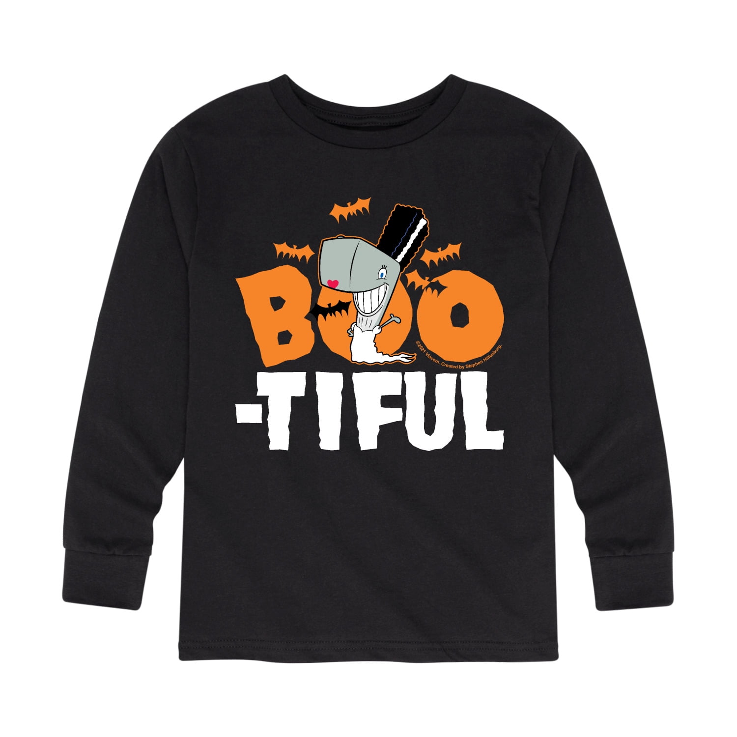 SpongeBob SquarePants - Boo-tiful - Toddler And Youth Long Sleeve ...