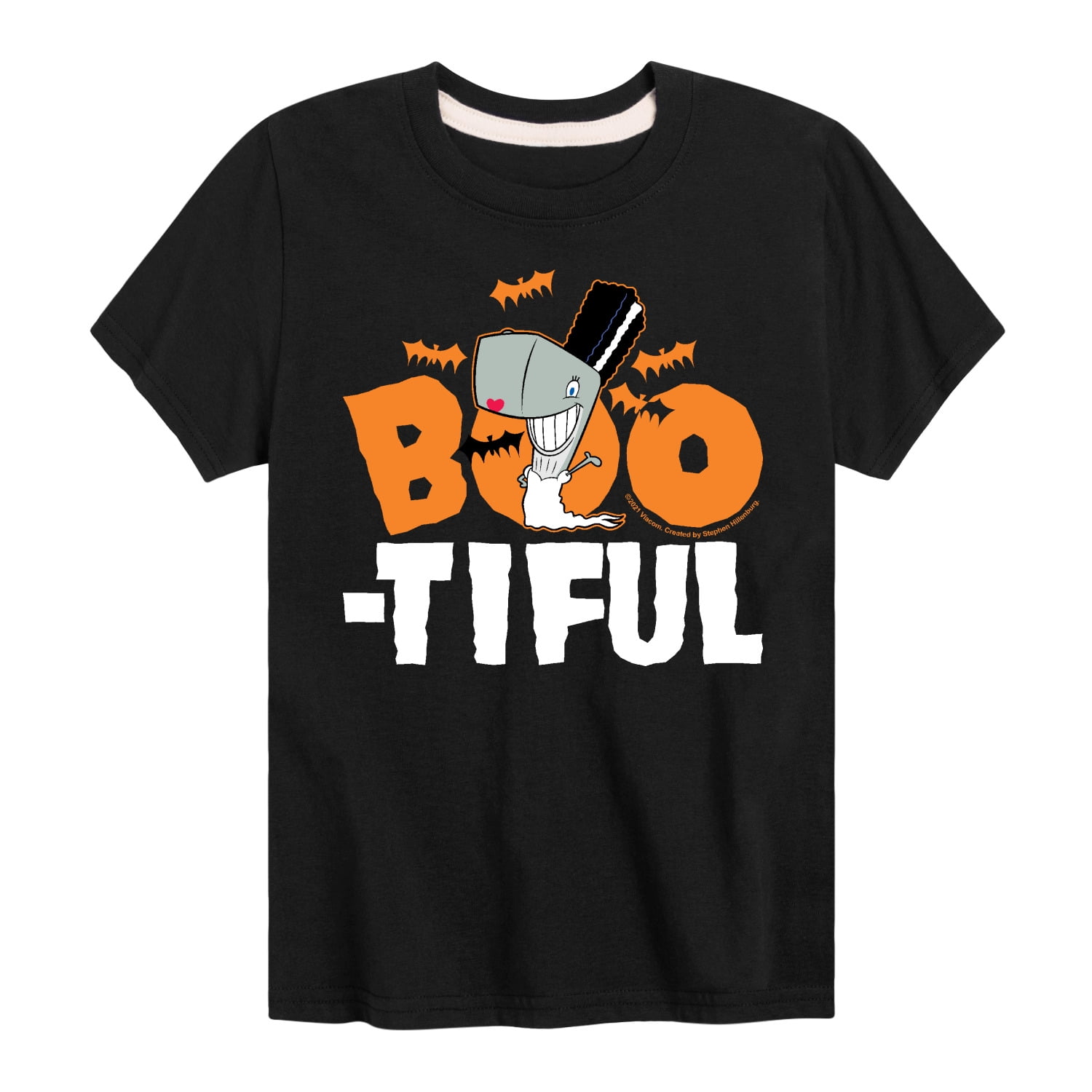 SpongeBob SquarePants - Boo-tiful - Toddler And Youth Short Sleeve ...