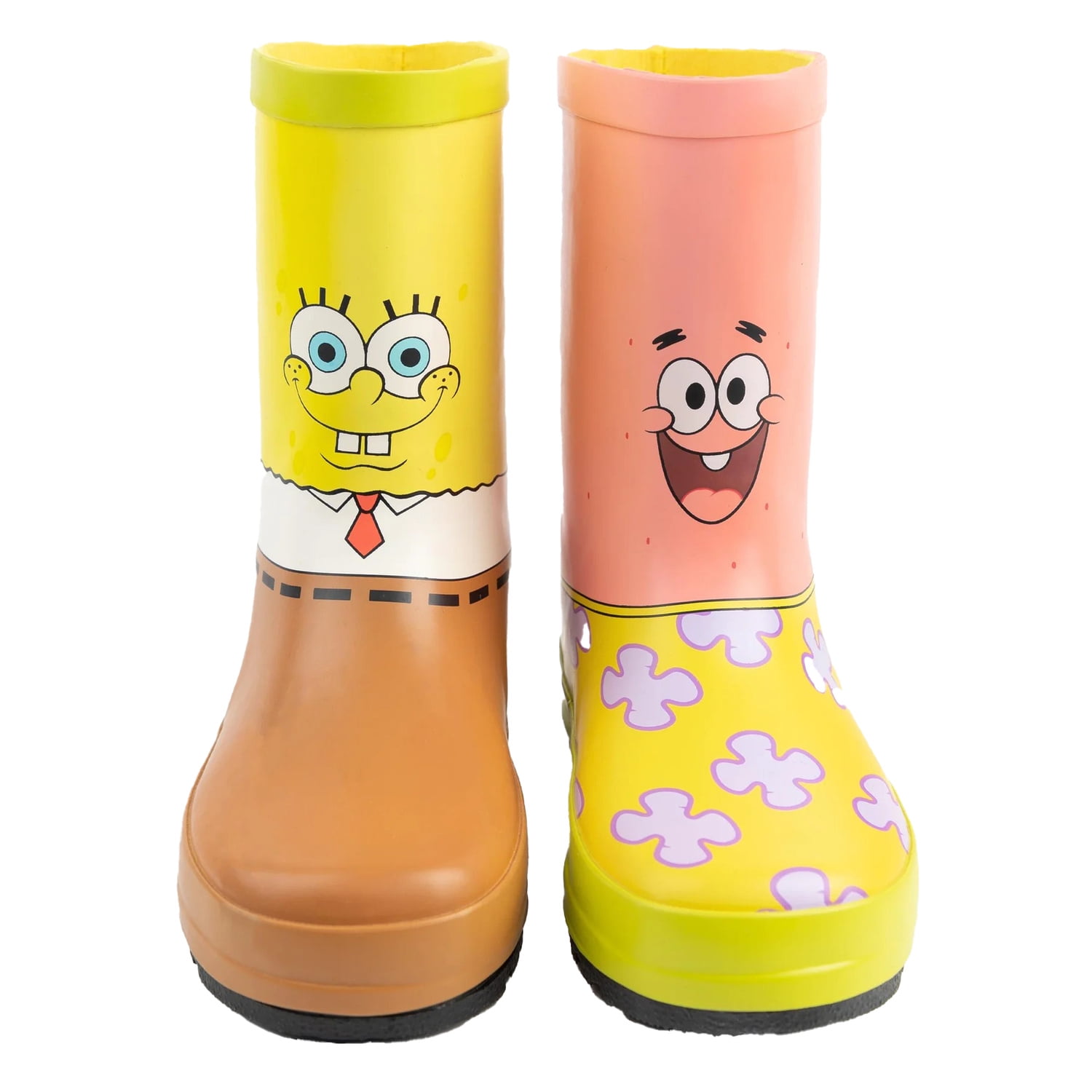SpongeBob SquarePants Boys/Girls Character Rain Boots - Walmart.com