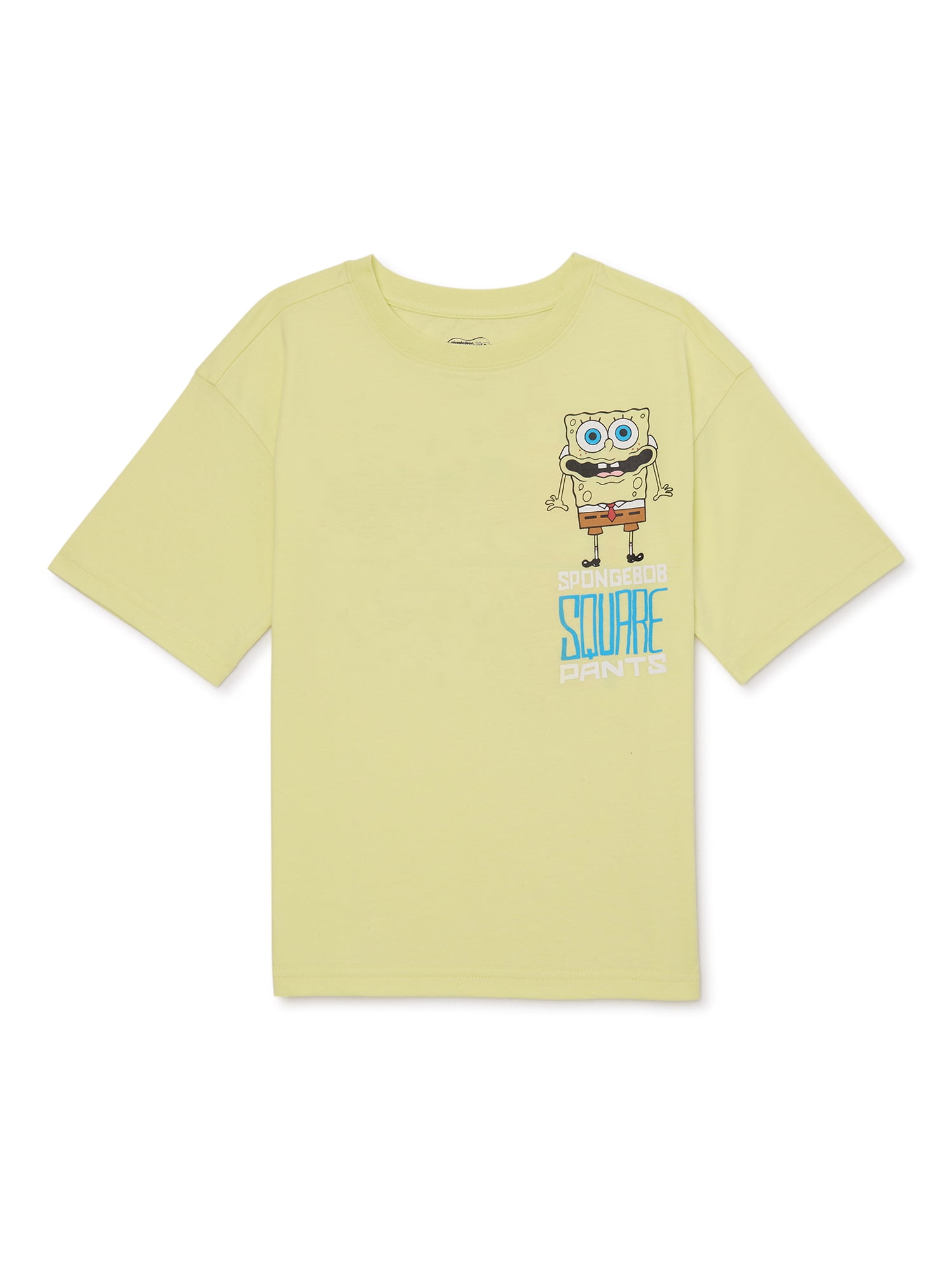 SpongeBob SquarePants Boys Graphic Tee with Short Sleeves, Size 4-18 ...