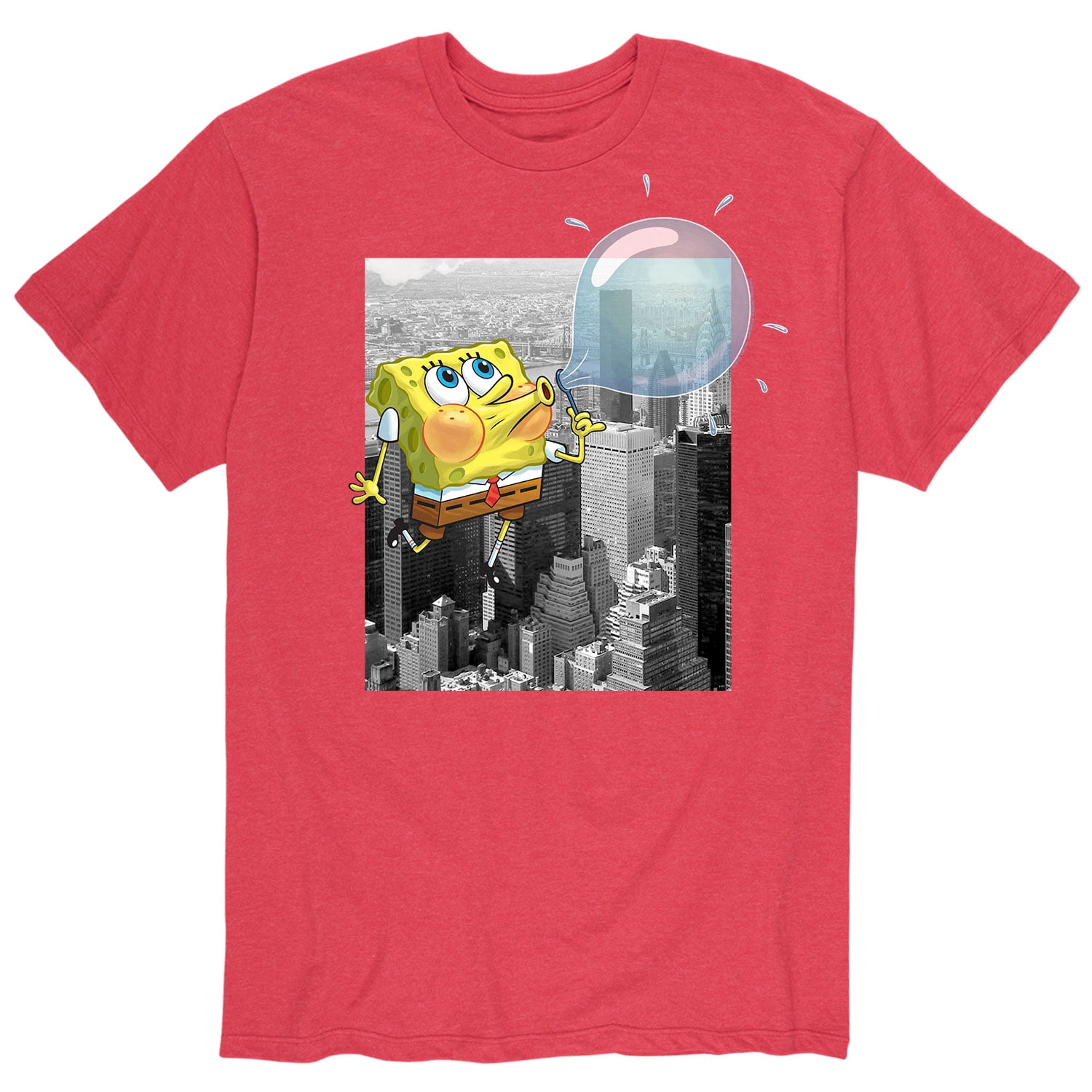 SpongeBob SquarePants - Bubble Ballon Sky High - Men's Short Sleeve ...