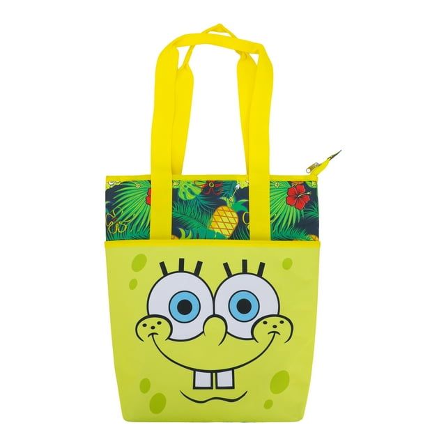 SpongeBob SquarePants Character Face 16" Insulated Cooler Tote ...