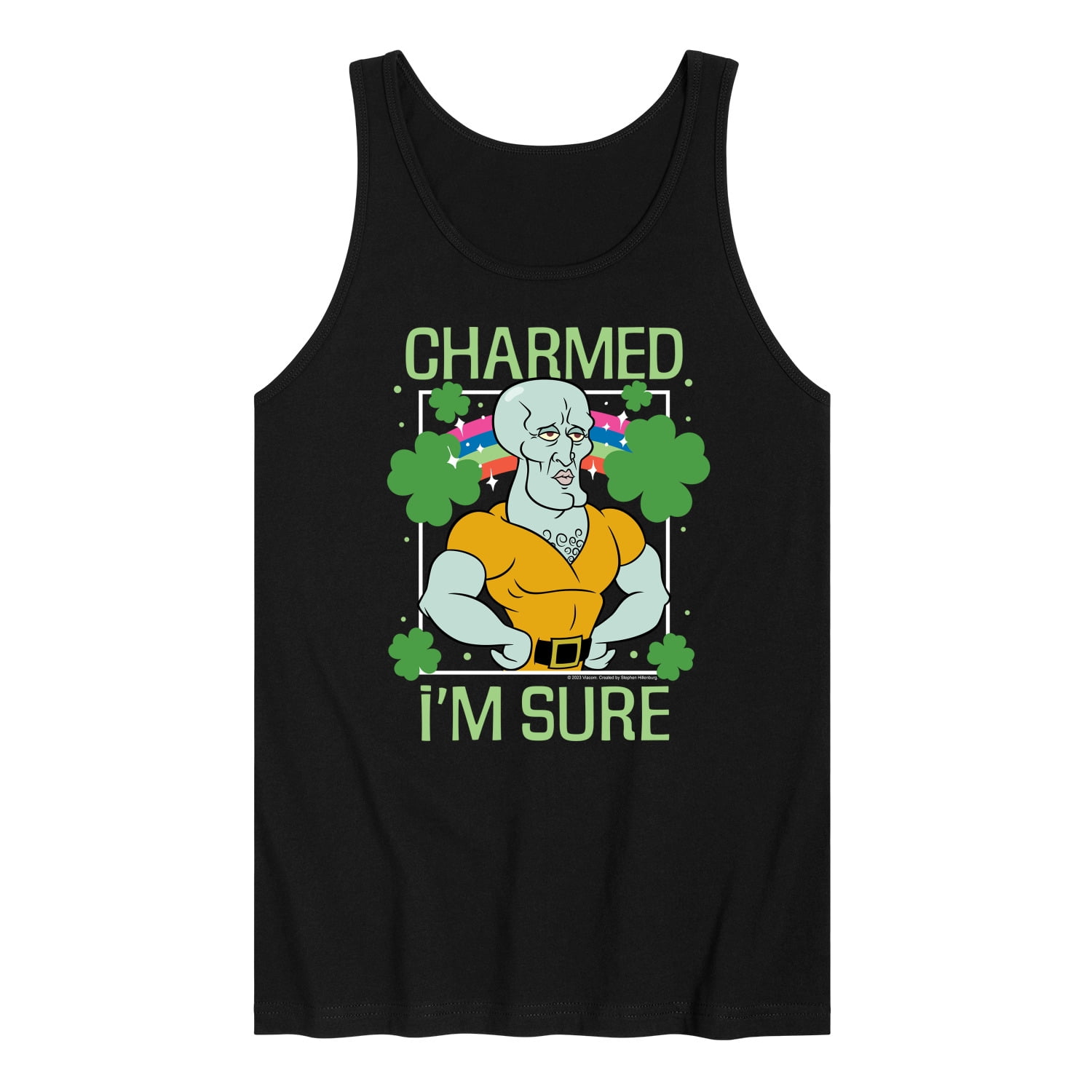SpongeBob SquarePants - Charmed I'm Sure - Men's Jersey Tank Top ...