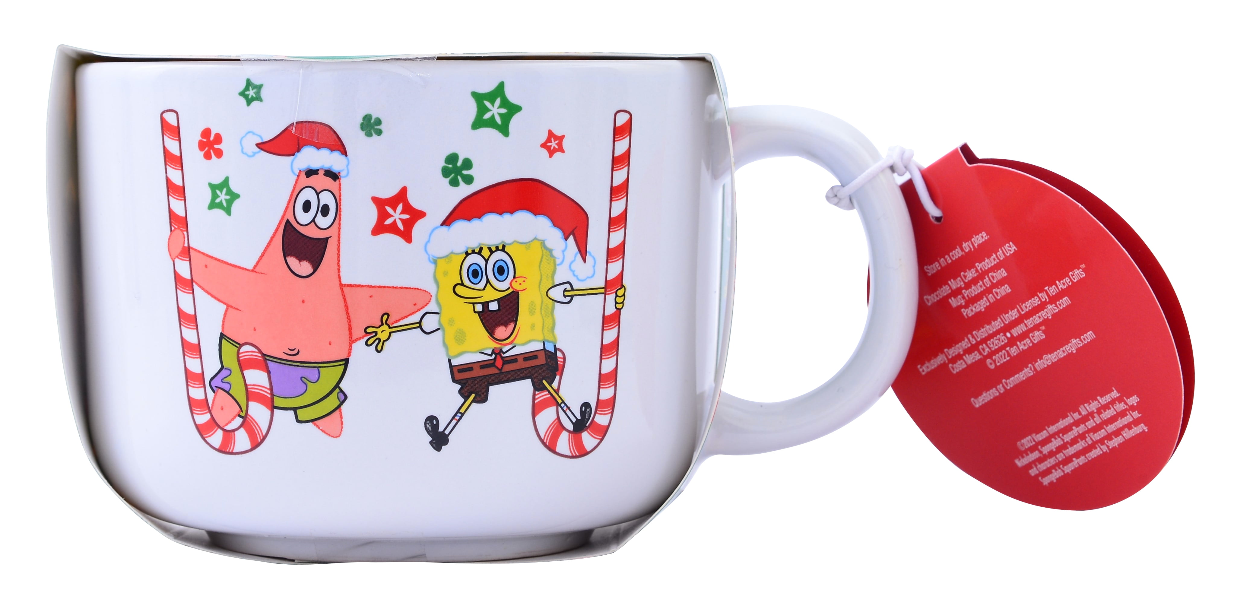 SpongeBob SquarePants Kids Chocolate Mug Cake Gift Set - Walmart.com