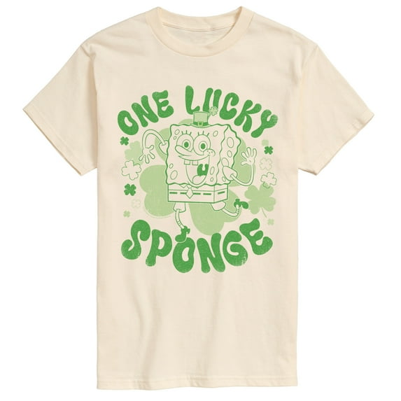 SpongeBob SquarePants - Clover Tonal Washed - Men's Short Sleeve ...