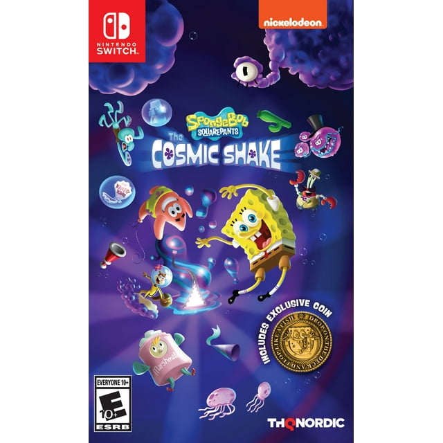 SpongeBob SquarePants Cosmic Shake Coin Edition, Nintendo Switch ...