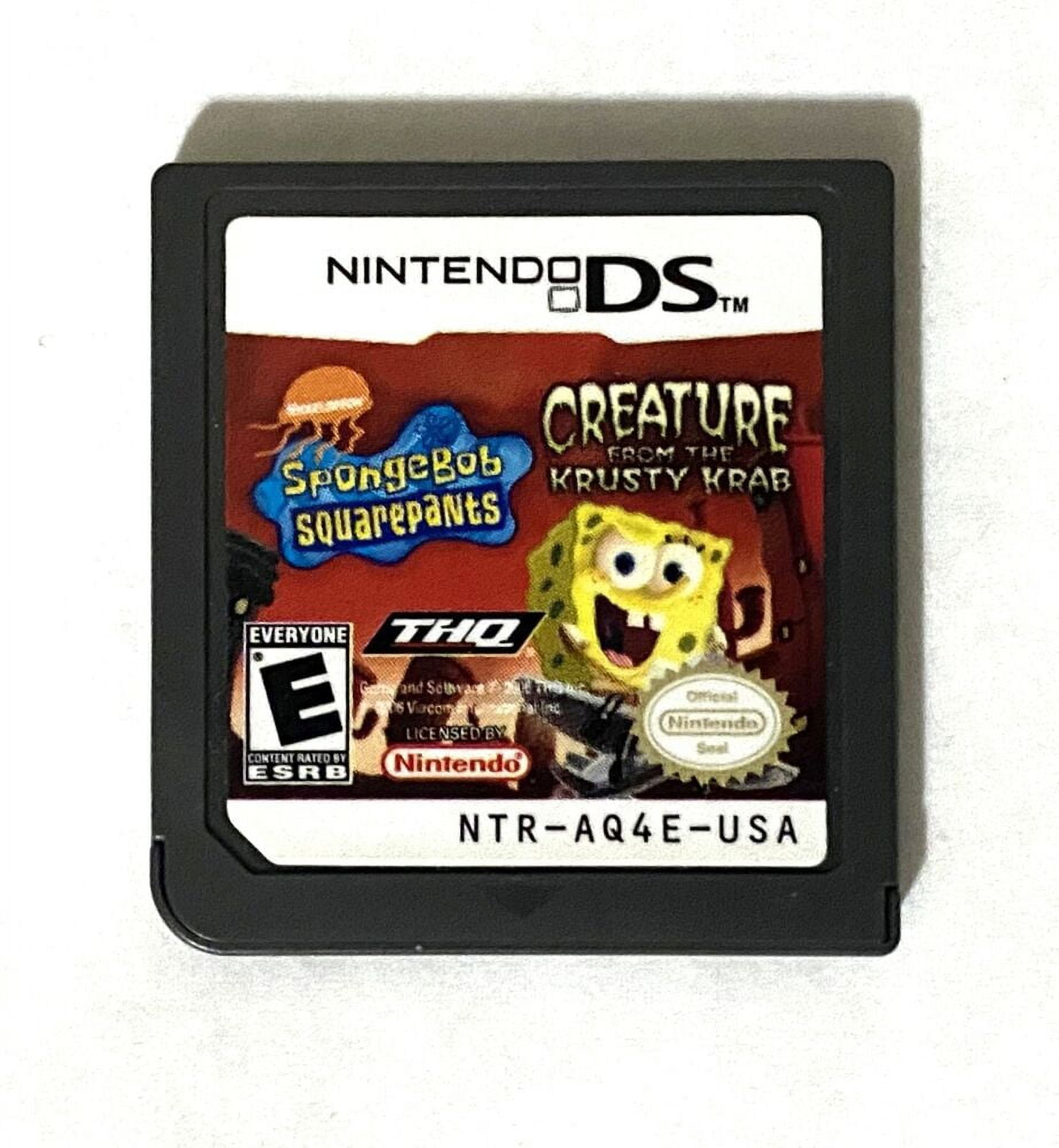 SpongeBob SquarePants: Creature from the Krusty Krab Nintendo DS ...