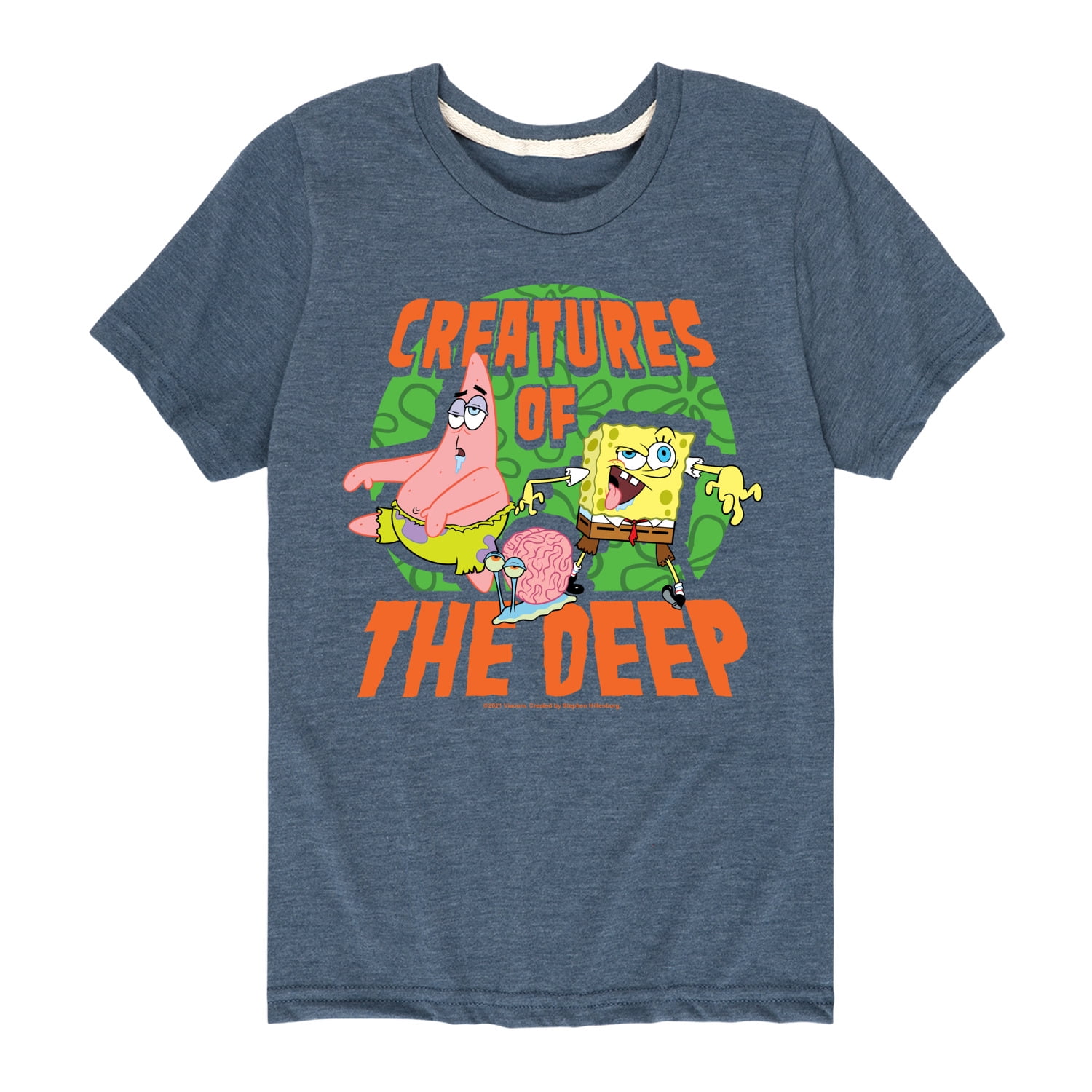 SpongeBob SquarePants - Creatures Of The Deep - Toddler And Youth Short ...